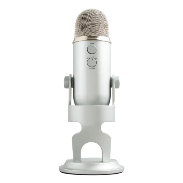 LOGITECH BLUE YETI SILVER MICROPHONE USB - Mayortec