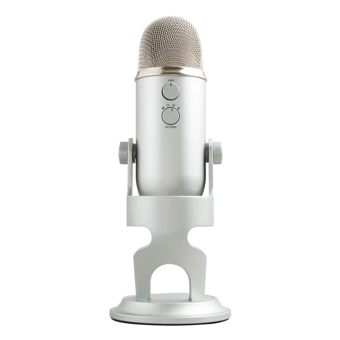 LOGITECH BLUE YETI SILVER MICROPHONE USB - Mayortec